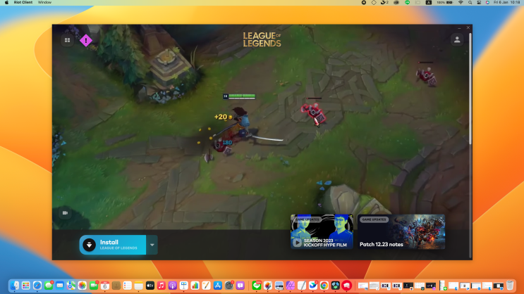 ข่าวดีเกมเมอร์ League of legends ไทย เล่นผ่านเครื่อง Mac ได้แล้ว!!