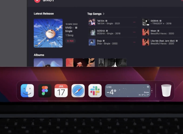 ชมภาพแนวคิด เมื่อ Dynamic Island มาอยู่บน Mac ใช้พื้นที่ Dock ให้เป็นมากกว่าการแสดงแอป