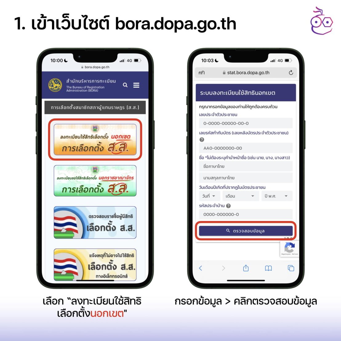 วิธีลงทะเบียนเลือกตั้ง ส.ส. ล่วงหน้าปี 2566 พร้อมข้อมูลสำคัญที่ควรทราบ