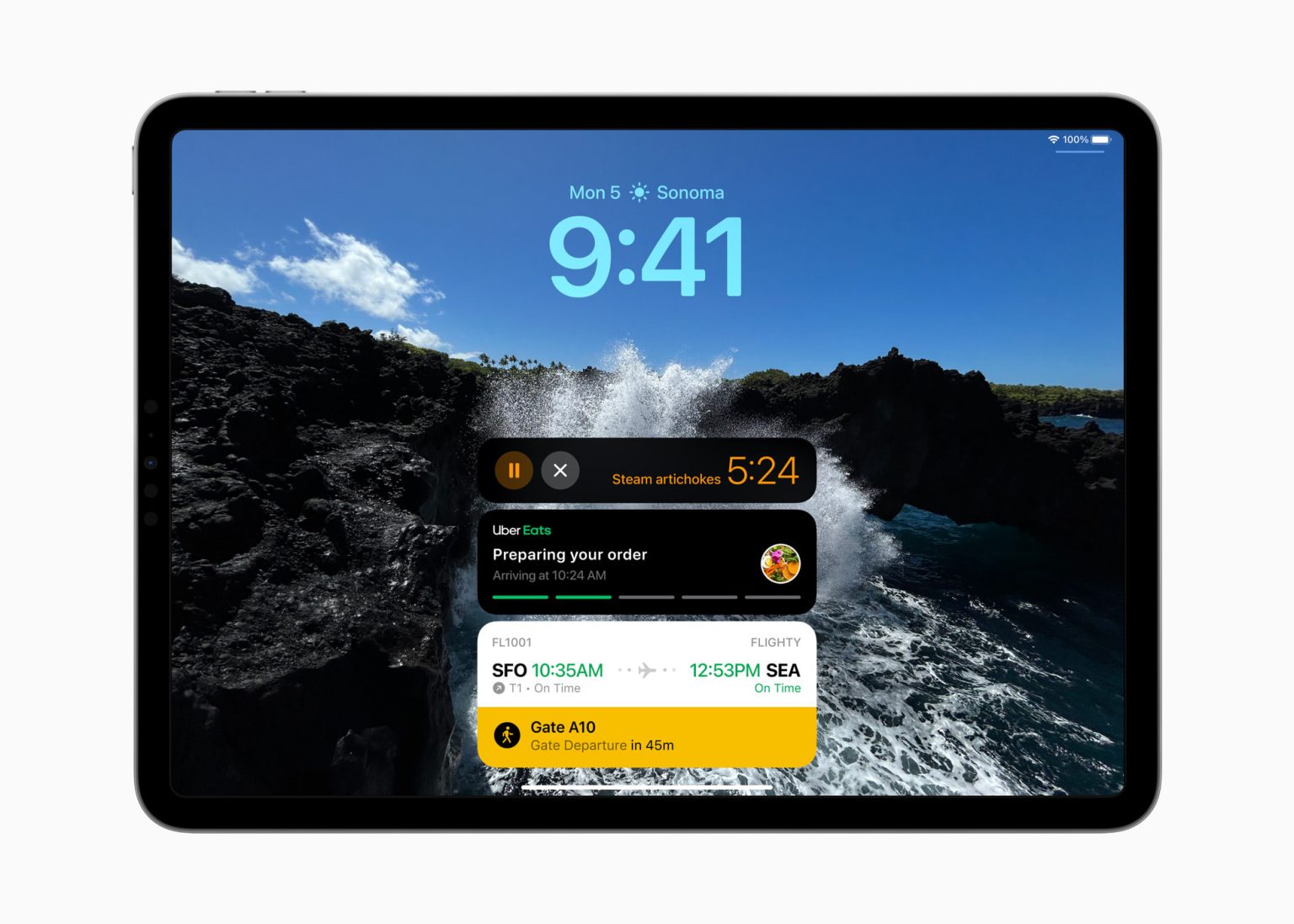 iPadOS 17 รองรับ Live Activities บนหน้าจอล็อคด้วย!