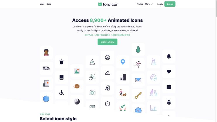 Lordicon เว็บโหลดไอคอน Animation สุดน่ารัก!