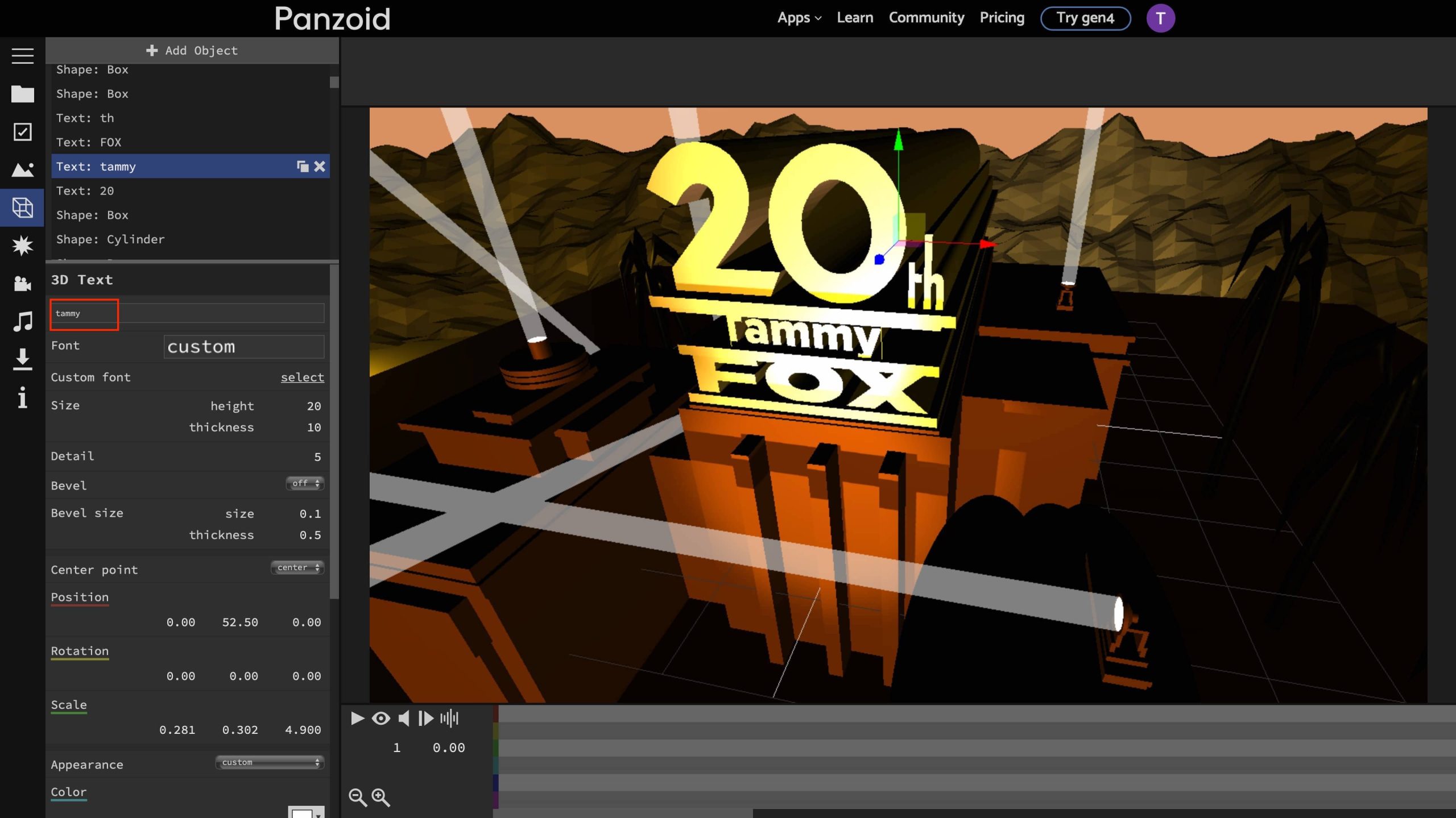 Panzoid เว็บทำอินโทรสุดเจ๋ง เปลี่ยนข้อความเองได้!