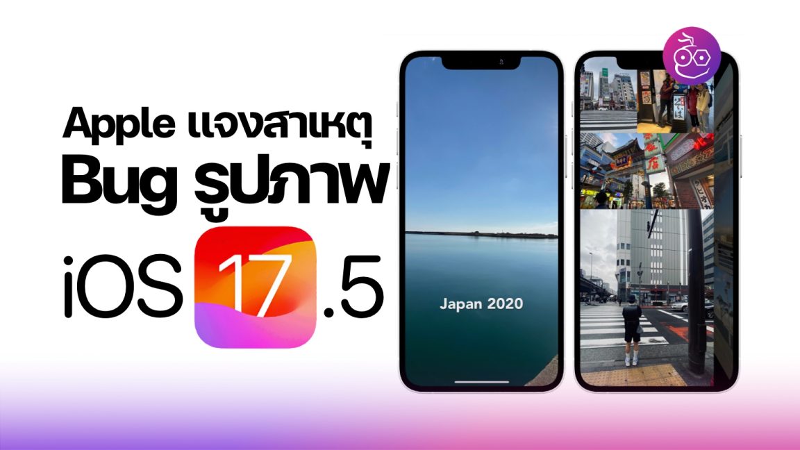 Apple แจง Bug รูปภาพใน iOS 17.5 ไม่เกี่ยวกับ iCloud Photos